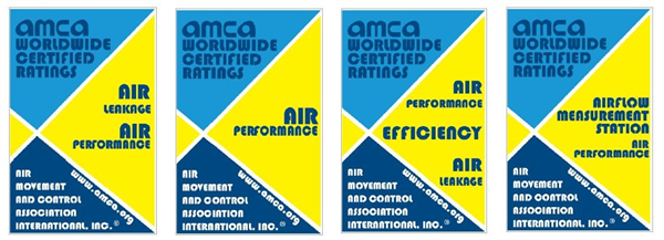 AMCA Certified and Labeled